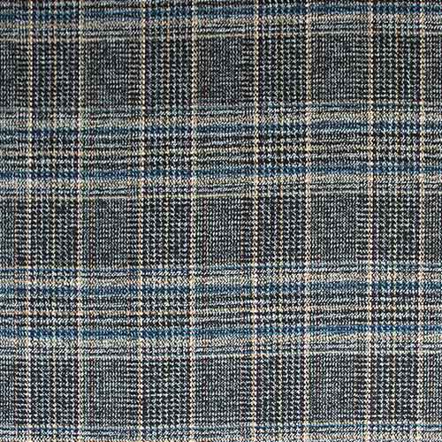 Tela Estampado Cuadros Grises y Negros | Telas de la Cruz